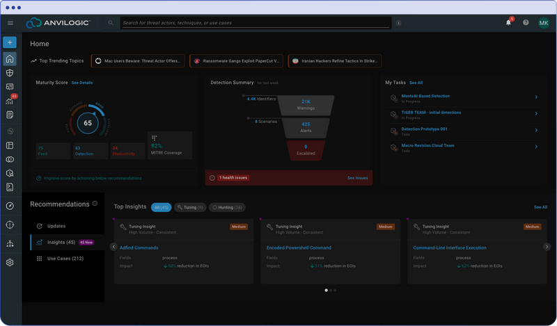 Detection Engineering and Threat Hunting Platform | Anvilogic